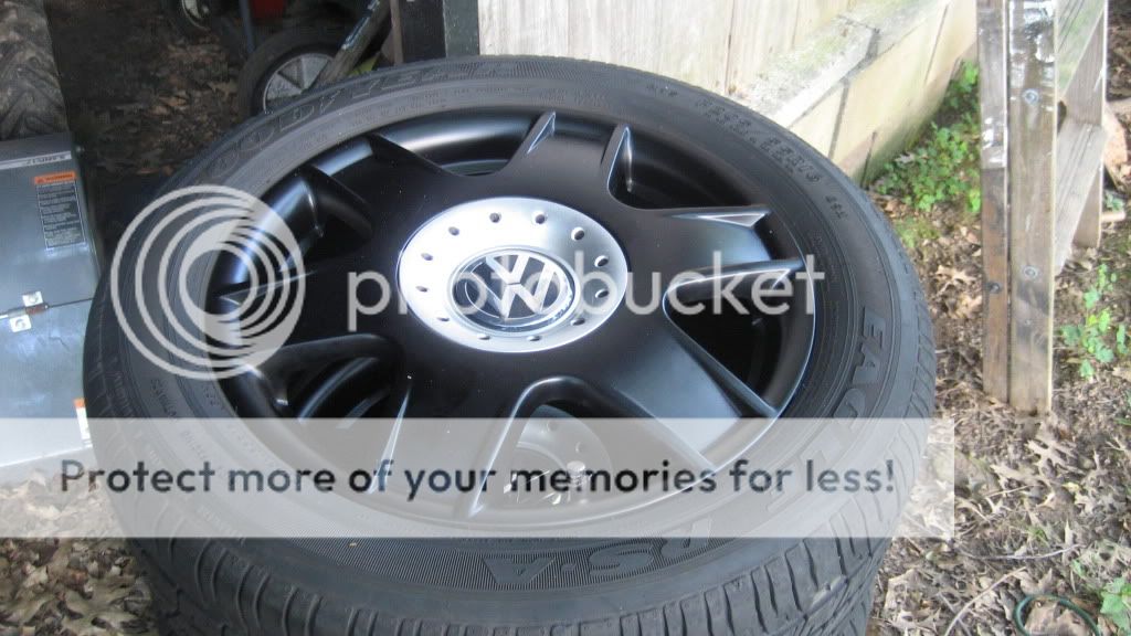 FS MK4 stock 16" Rims and Spacers Powder Coated Black NY | VW Vortex ...